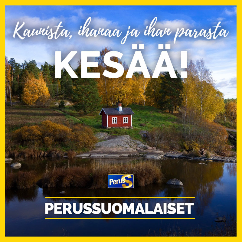 Vuodenajat somekuvia: kesä - Perussuomalaiset